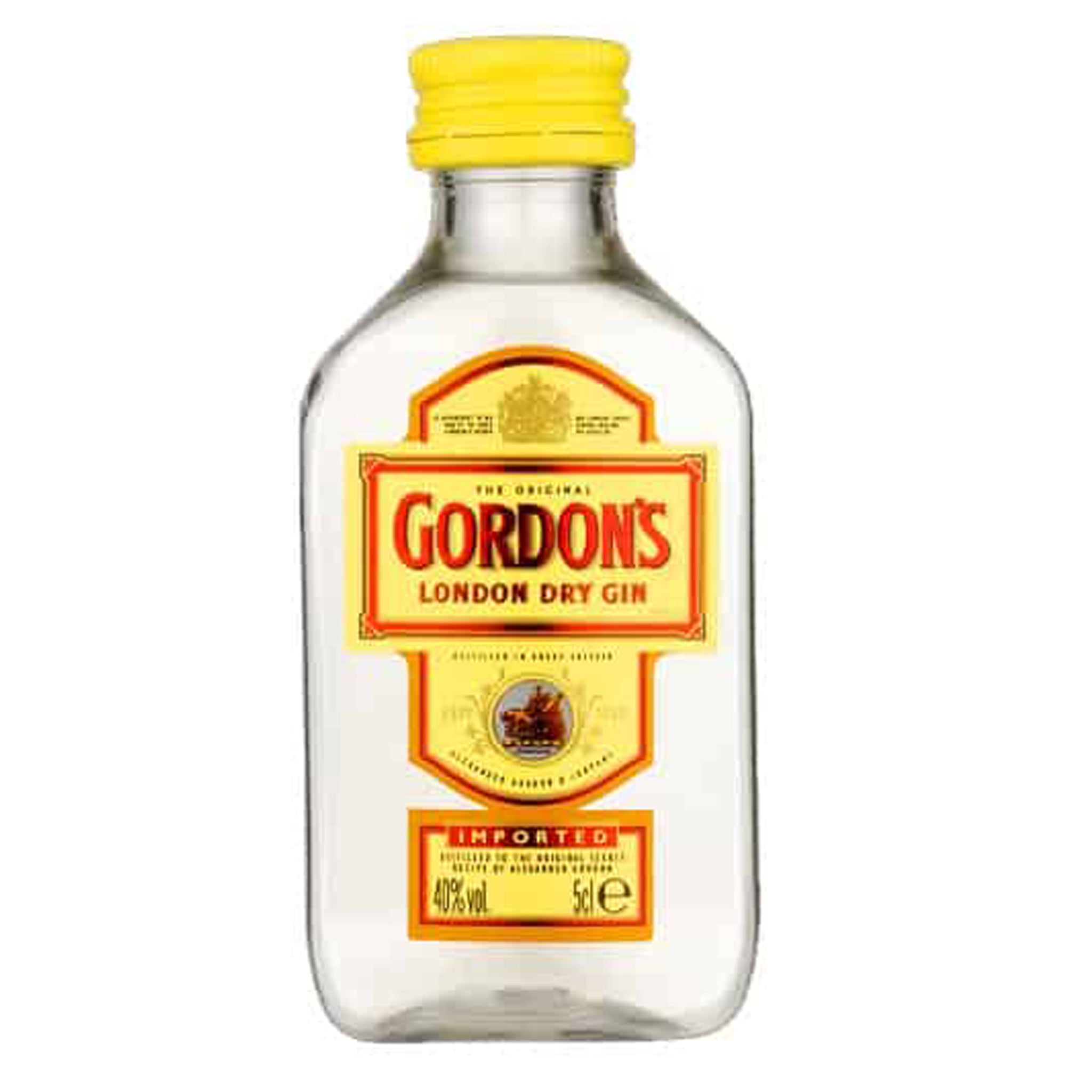 Gordon's Yellow Label London Dry Gin 5cl Miniature