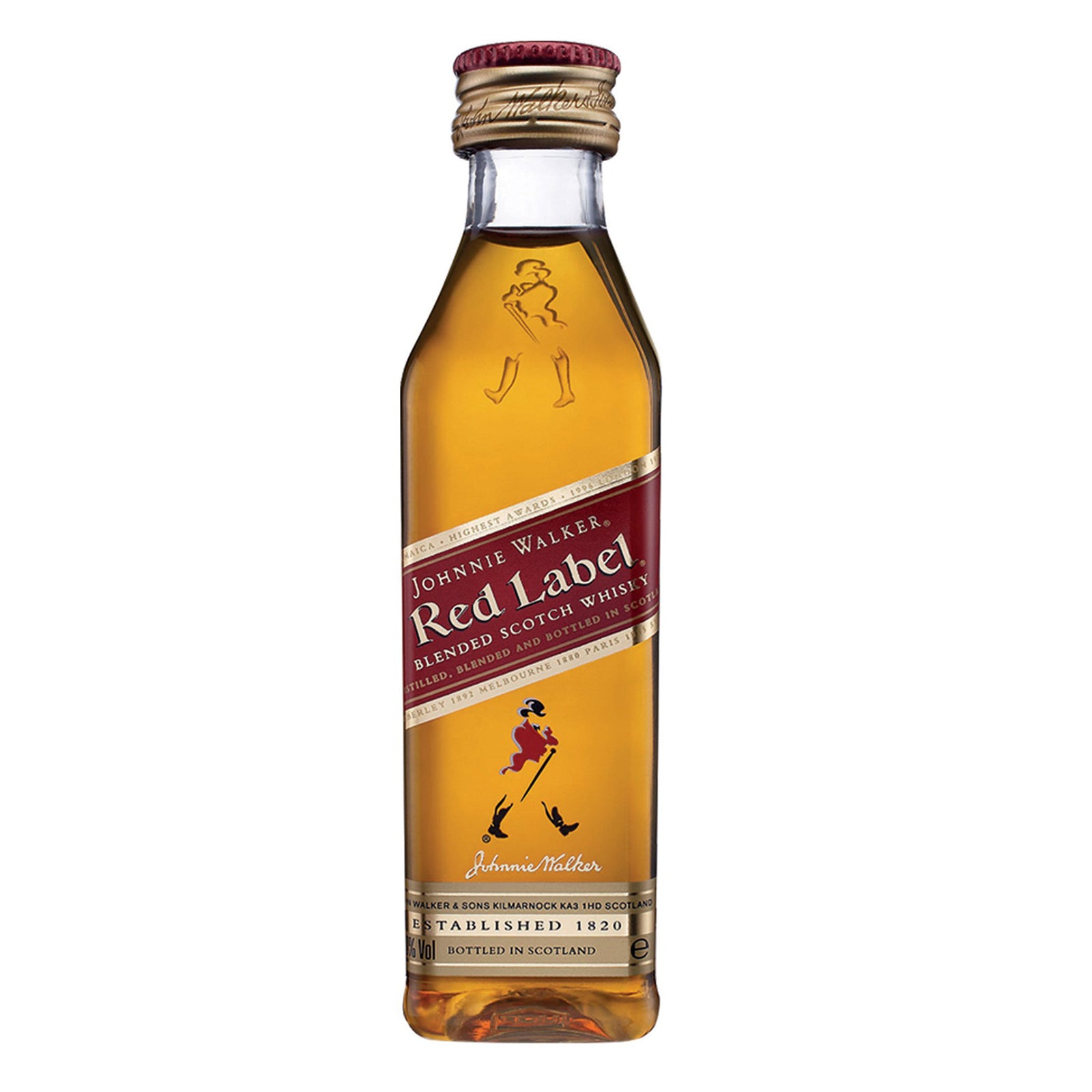 Johnnie Walker Red Label 5cl Miniature