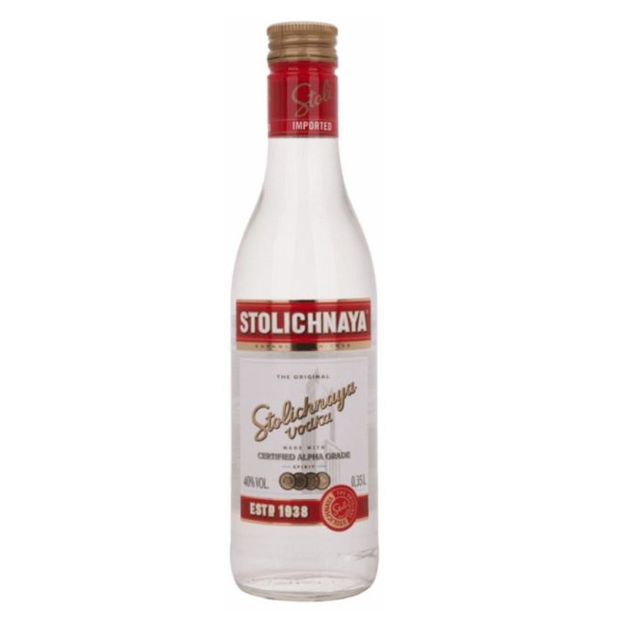 Stolichnaya Red Vodka 35cl
